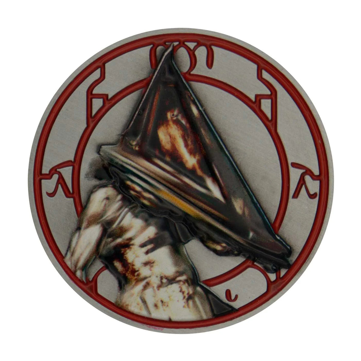 Official Silent Hill Limited Edition Pyramid Head Coin – Umbrella Store