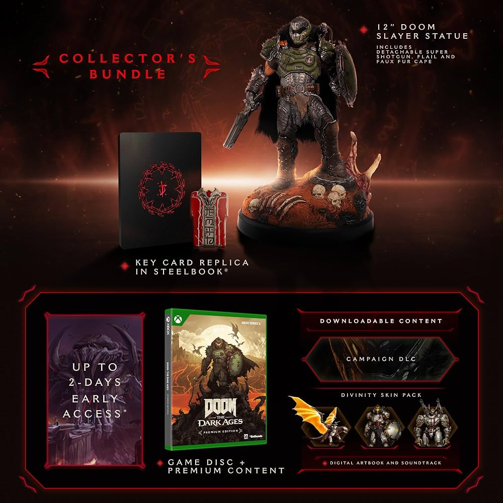 DOOM: THE DARK AGES - COLLECTOR'S BUNDLE (XBOX) R2 – Umbrella Store