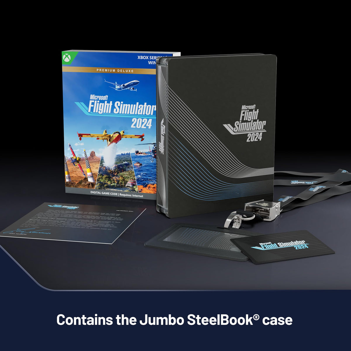 Microsoft Flight Simulator 2024 Premium Deluxe SteelBook® Edition (XBO ...